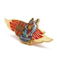 China Custom Metal Logo Badges 3d Metal Gold Lapel Pin Badge For Kids for sale