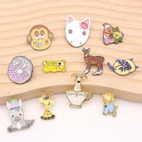 China Metal Cute Cartoon Lapel Pin Badge Logo Custom Anime Soft Hard Enamel Pin for sale