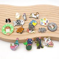 China Metal Cute Cartoon Lapel Pin Badge Logo Custom Anime Soft Hard Enamel Pin for sale