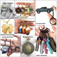 China Zinc Alloy Key Ring Enamel Keychain Custom Metal Keychains Letter Logo Engraved Keyring for sale