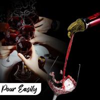 China Zinc Alloy Stainless Steel Animal Bottle Pourer Eagle Head Wine Pourer for sale