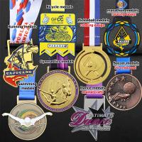 China Custom Medals Zinc Alloy 3d Marathon Run Medal Basketball Soccer Football Medal With Ribbon for sale