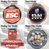 China Custom Logo Sport Running Finisher Football Zinc Alloy Metal Personalized Medal for sale