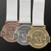 China Custom Logo Sport Running Finisher Football Zinc Alloy Metal Personalized Medal for sale