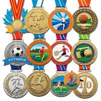 China Custom Logo Sport Running Finisher Football Zinc Alloy Metal Personalized Medal for sale