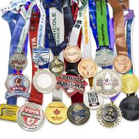 China Customised Sports Medal Custom Marathon Manufacturer Bespoke Medals for sale