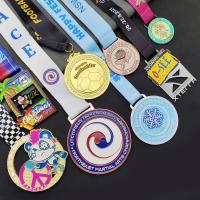 China Free Design All Size OEM ODM High Quality 2D 3D Die Cast Metal Sports Custom Medals for sale