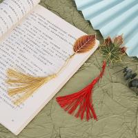 China Customized Kawaii Genshin Impact Design UV Printing Gold Plated Metal Bookmark for sale