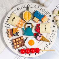 China 2D 3D Cute Food Customized Logo Soft PVC Rubber Fridge Magnets For Single-page Sticker Decoration for sale