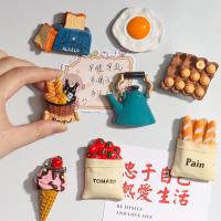 China 2D 3D Cute Food Customized Logo Soft PVC Rubber Fridge Magnets For Single-page Sticker Decoration for sale