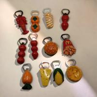 China Customized Logo 3D Soft PVC Rubber Fridge Magnets For Fridge Decoration Zinc Alloy Material for sale