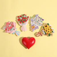China Cute Flower Customized Logo 3D Soft PVC Rubber Fridge Magnets 2D 3D For Fridge Decoration for sale