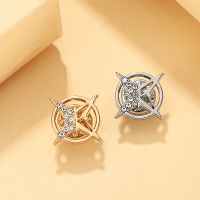 China Metal Star Lapel Pin Badge Logo Custom Soft Hard Enamel Pin for sale