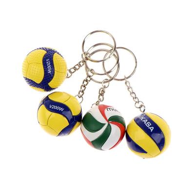 China PVC Volleyball Keychains Gifts Beach Ball Sport For Players Sports for sale