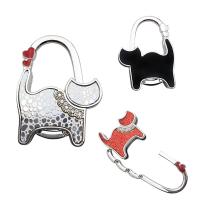 China Table Bag Hanger Hook Foldable Zinc Alloy Material For Purse Long Handbag for sale