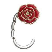 China Table Flower Bag Hanger Custom Design Foldable And Portable For Purse Bag for sale