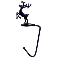 China Metal Foldable Bag Hanger Hook Christmas Folding Table Hook For Party for sale