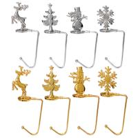 China Metal Foldable Bag Hanger Hook Christmas Folding Table Hook For Party for sale