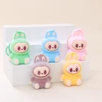 China Plush Labubu Keychain Doll The Monsters Pendant Figures Collectible Toys Bag Accessories Gift for sale