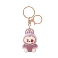 China Plush Labubu Keychain Doll The Monsters Pendant Figures Collectible Toys Bag Accessories Gift for sale
