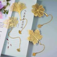 China Personalised Metal Custom Bookmark Gold Enamel Zinc Alloy Book Marks for sale