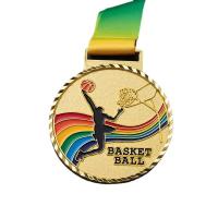 China Custom Zinc Alloy 3D Sports Medal with UV Printing for sale
