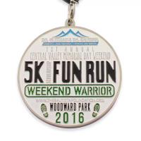 China Custom Zinc Alloy Sports Medal with Engraving and Plating for sale