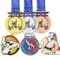 China Custom Engraved Medals 20-80mm Gold Silver Copper Alloy for sale