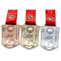 China Custom Sports Medals 20-80mm Engraved Glass & Crystal for sale