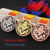 China Custom Sports Medals 20-80mm Gold Plated Zinc Alloy for sale