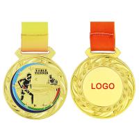 China Custom 3D Sports Medals 20-80mm Gold Silver Bronze Plated for sale