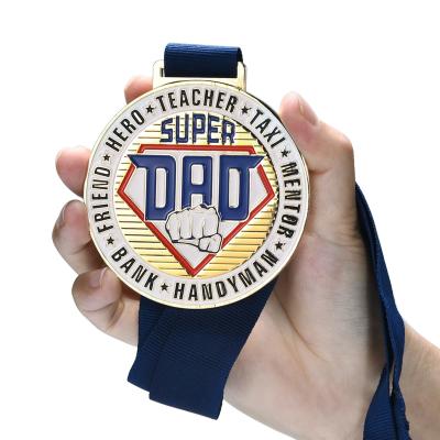 China Custom Zinc Alloy Medals 20mm-80mm Gold Plated for Awards Gifts for sale