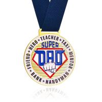 China Custom Zinc Alloy Medals 20mm-80mm Gold Plated for Awards Gifts for sale