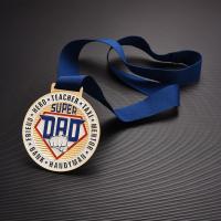 China Custom Zinc Alloy Medals 20mm-80mm Gold Plated for Awards Gifts for sale