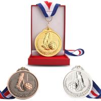 China Custom Brass Award Medal with 20mm-80mm Size and 1.5-5mm Thickness for Sports Events for sale