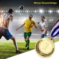 China Custom Brass Award Medal with 20mm-80mm Size and 1.5-5mm Thickness for Sports Events for sale