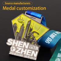 China Custom Sport Medal with 1.5-5 mm Thickness 7-10 Days Sample Time and 15-20 Days Lead Time for sale