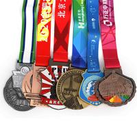 China Custom Medal and Commemorative Medal with 1.5-5mm Thickness Custom Shape and Antique Finish for Souvenir Gifts for sale