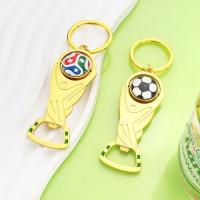 China Country Flag Multifunctional World Football Bottle Opener Keychain for Football Soccer Fans Gift Souvenir for sale