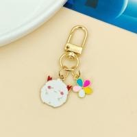 China Keyring Horror Gifts Bulk Halloween Decor Purse Cute Little Kid Keychain for Teens Friends Couple Gift for sale