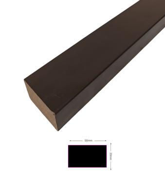 China 50x30mm WPC Joist Composite Decking Support Beam for Outdoor Deck Subframe for sale