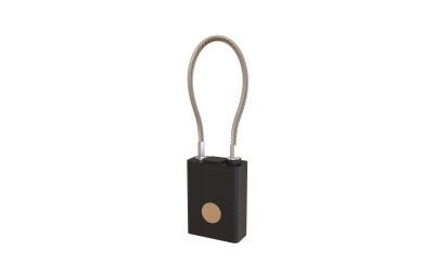 China GPS 2G NB IoT Smart Alarm Padlock 3200mAh Zinc Alloy Cargo Tracking Lock for sale
