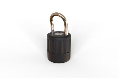 China IP65 Weatherproof Rectangular Outdoor Combination Padlock with GPS Tracker 2G NB IoT LTE for sale