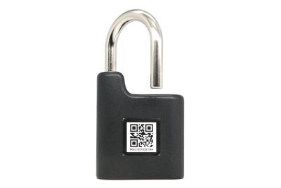 China Low Consumption Bluetooth Padlock 2700mAh Rechargeable Waterproof IPX67 Smart Lock for sale