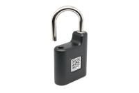 China OEM Zinc Alloy Waterproof Bluetooth Alarm Padlock 2700mAh Dual Platform for sale