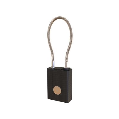China SMDT Smart GPS Padlock 4G LTE IoT Lock for Truck Trailer Vehicle Anti-Theft 2200mAh for sale