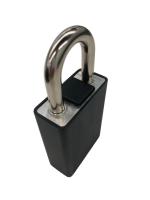 China GPS Real Time Monitoring Shipping Container Padlock RFID 2200mAh Smart Lock for sale