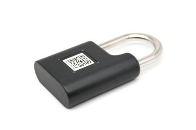 China OEM Auto Dormancy Small Bluetooth Padlock QR Code Shock Proof IP67 Waterproof 20000 Cycles for sale