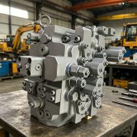 China Komatsu PC400-8 PC450-8 Excavator Main Control Valve Heavy Duty Hydraulic Distribution Valve 729-14-20100 for sale