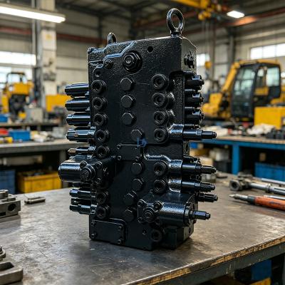 China SK75-8 Main Distribution Valve Dust Proof Kobelco Control Valve for sale
